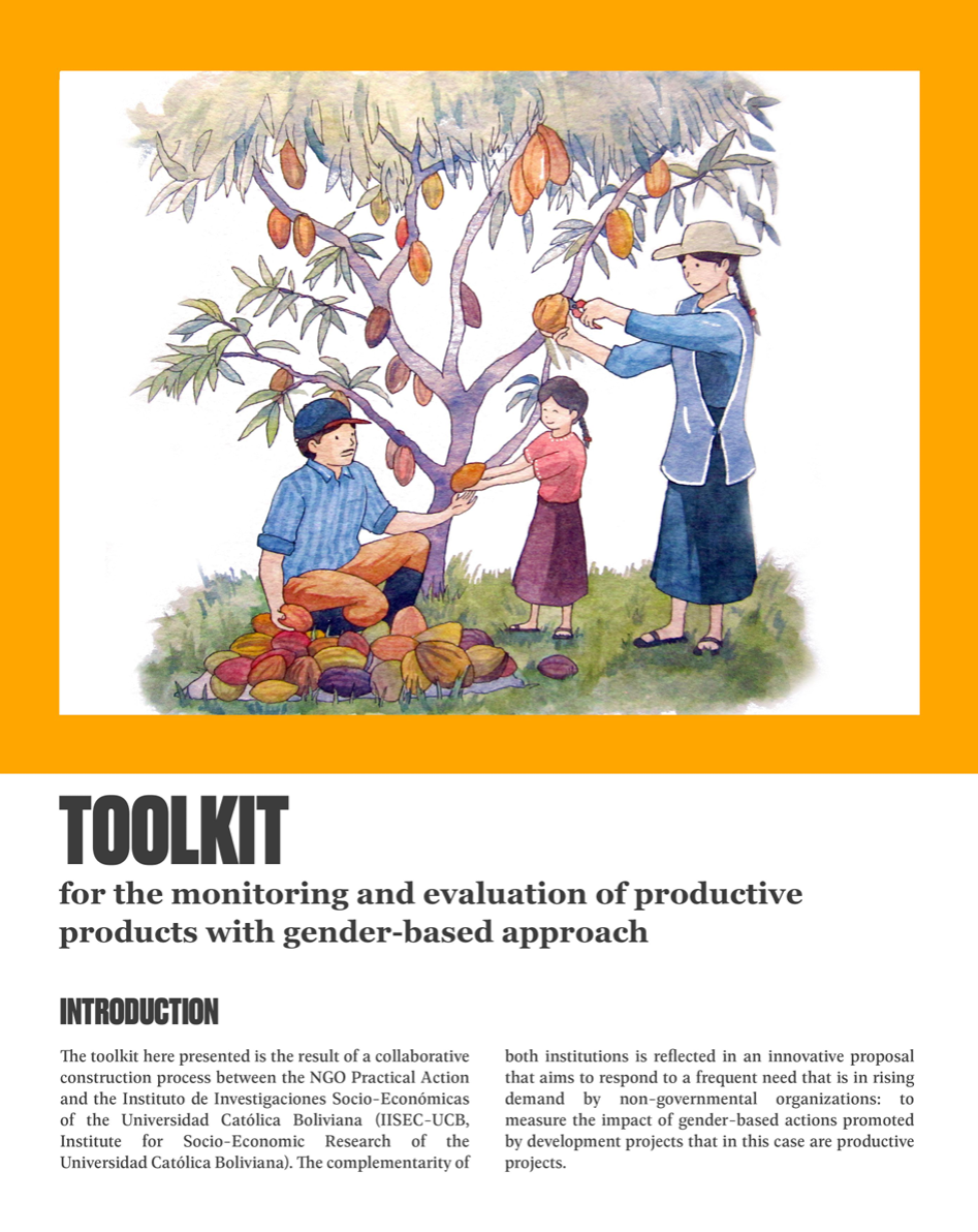 Toolkit for the monitoring and evaluation of productive products with gender-based approach ...