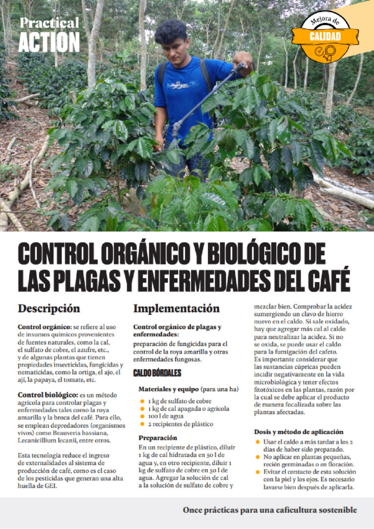 Control orgánico y biológico de las plagas y enfermedades del café - Practical Action en América ...